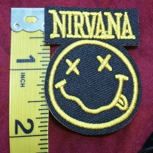 Unbranded | Accessories | Nirvana Patch Nwotmusicgrunge9skurt Cobain ...